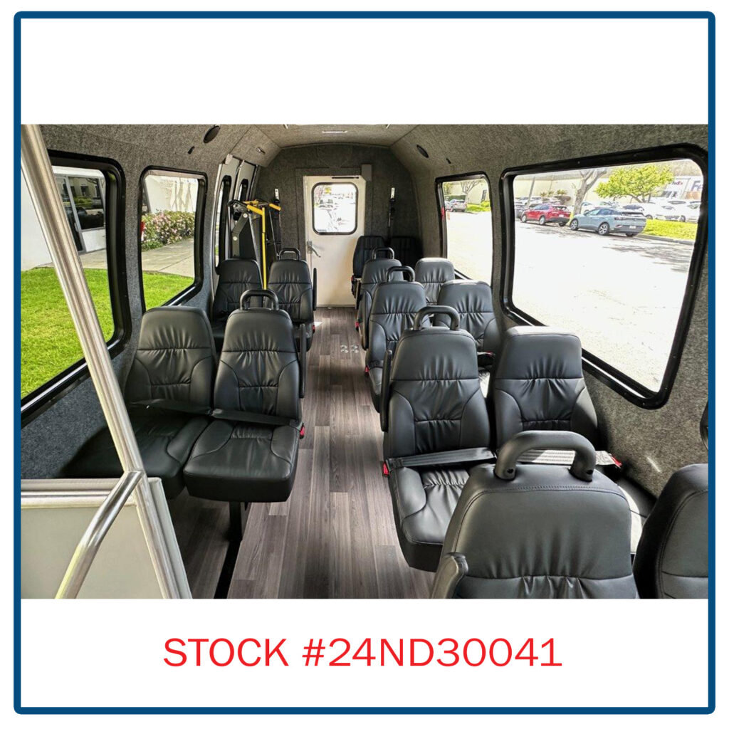 2024 Ford Elkhart KSIR E-350 ADA Shuttle Bus in California