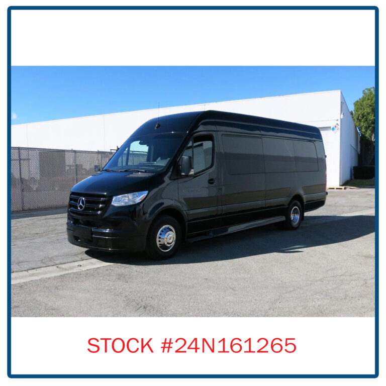 2024 Mercedes Benz Sprinter Shuttle in California
