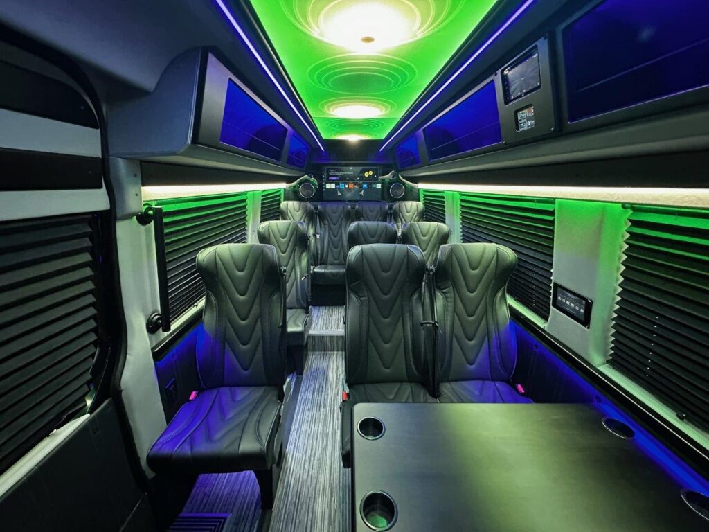 2025 Mercedes Benz Executive Coach Sprinter Shuttle in California
