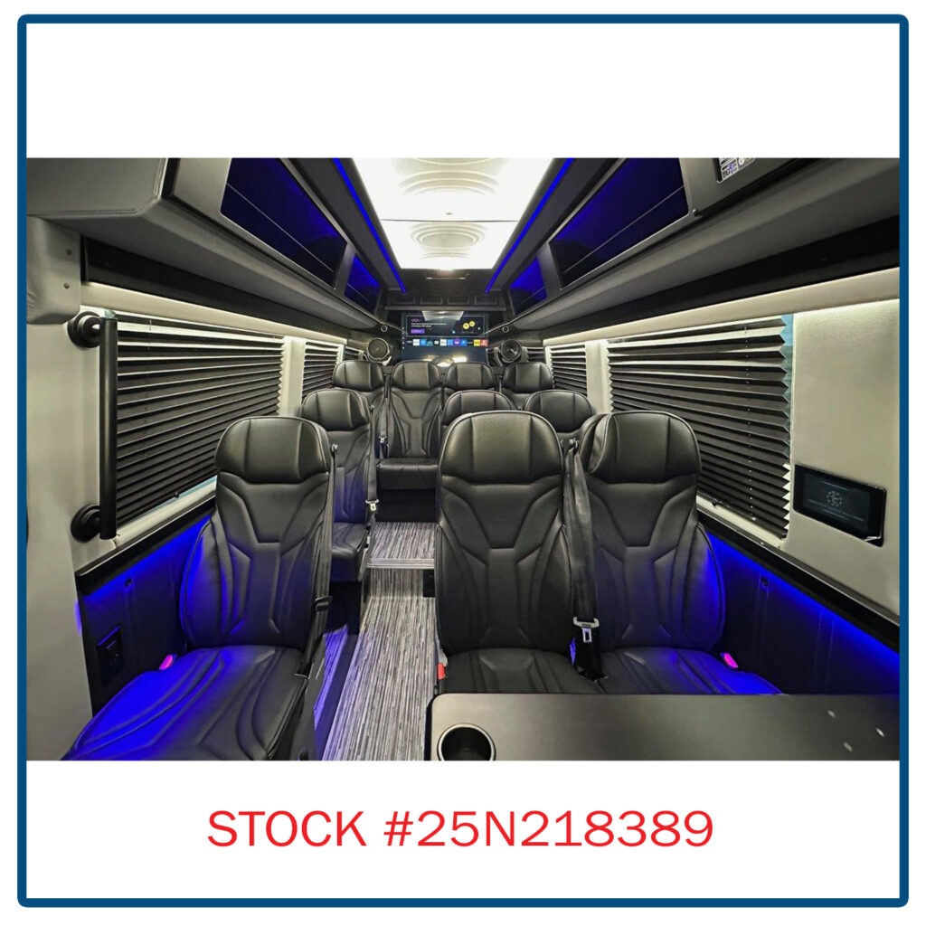 2025 Mercedes Benz Executive Coach Sprinter Shuttle in California